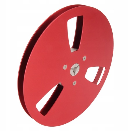 Rola de banda magnetofon 1/4" 7" din aluminiu, 3 gauri, 1 bucata - eMAG.ro