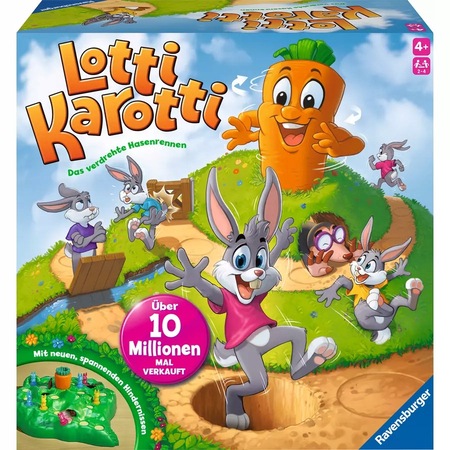 Joc de societate Lotti Carotti, 1 set, alb, carton, plastic - eMAG.ro
