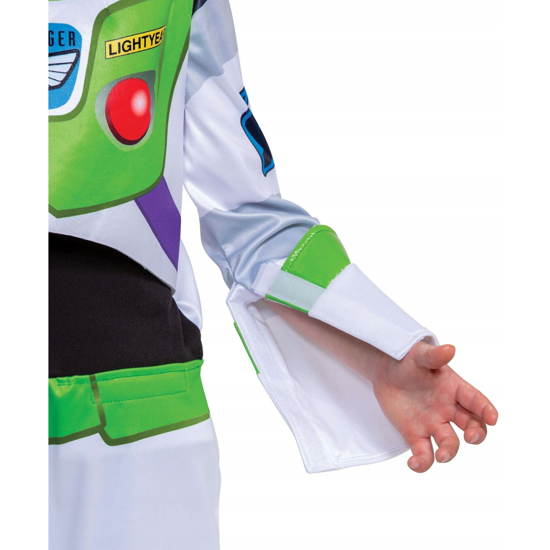 Costum carnaval Toy Story, Buzz Lightyear, 109-126 cm, set cu palarie ...