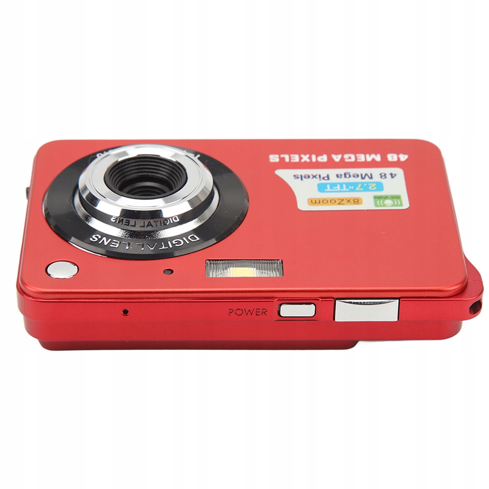 Camera digitala 4K 48MP cu zoom 8x, ecran LCD 2,7 inch, set cu card de ...