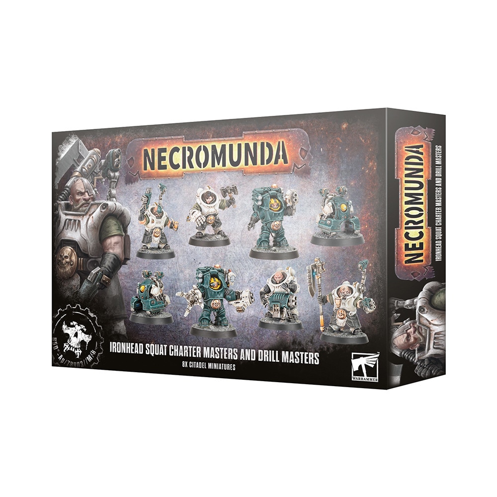 Extensie de joc Necromunda, Ironhead Squat Charter & Drill Masters ...