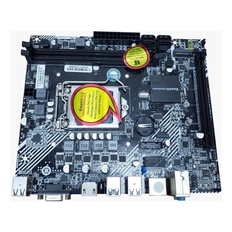 Placa de baza ESONIC H310CDA1, LGA 1151, Socket 1151 Processors, mATX ...