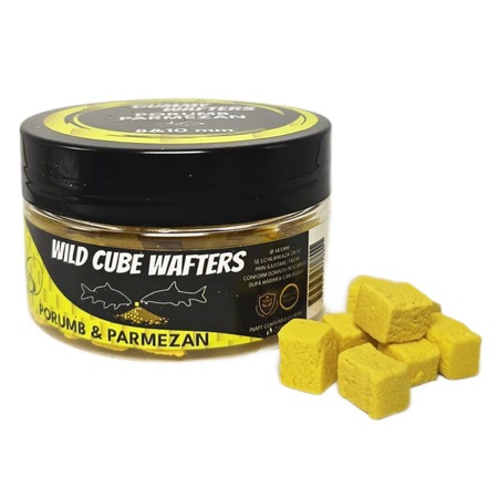 Wild Cube Wafters - Porumb & Parmezan 8-10mm - eMAG.ro
