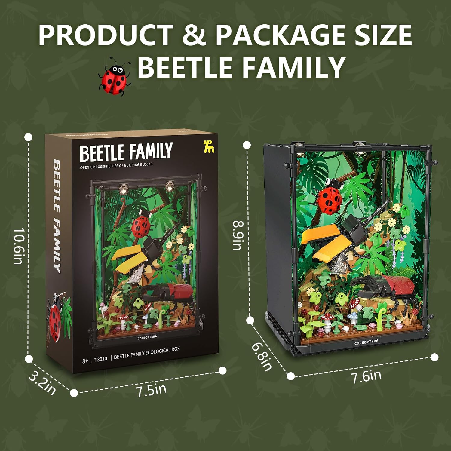 Set constructie insecte WALALLA, Set de constructie pentru colectia de ...