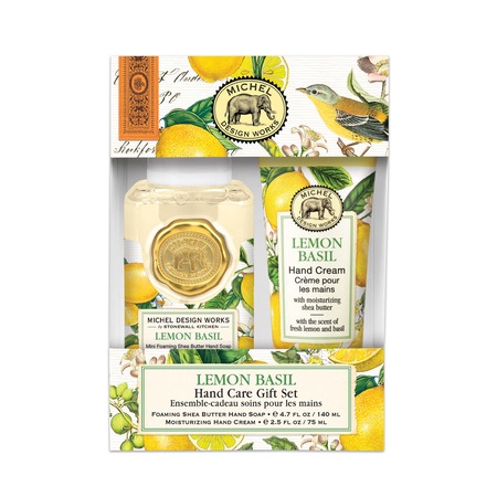 Set cadou Sapun lichid spuma 140 ml + Crema maini 75 ml, Michel Design ...