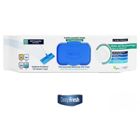 Servetele umede pentru mop si suprafete multiple Deep Fresh cu ...