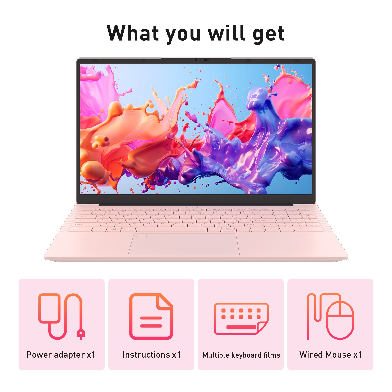 Laptop Auusda, Procesor AMD 3050E(pana la 2.8 GHz), 8GB RAM, SSD 512GB ...