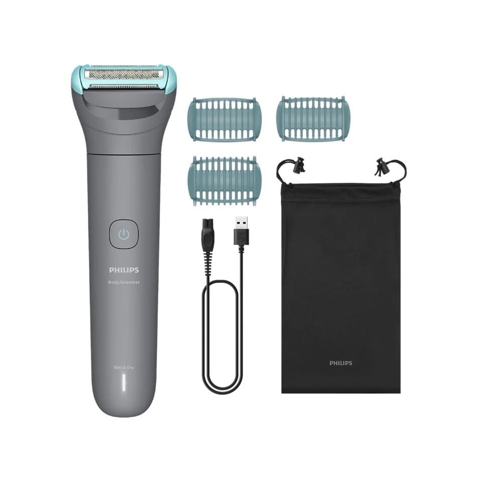Електрическа самобръсначка за тяло Philips Body Groomer BG3485/15, 80 ...