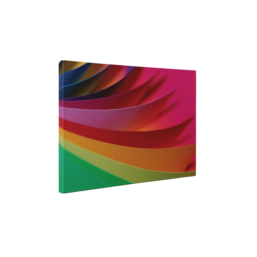 Hartii colorate - Tablou Canvas - 75x100 cm - eMAG.ro