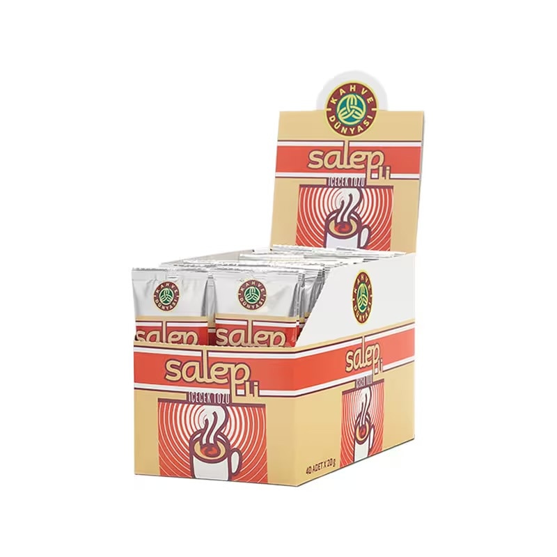 Bautura din Salep set 24 pliculete x 20g, Kahve Dünyası - eMAG.ro
