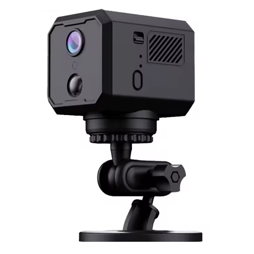 Mini cameră WIFI Spy Gadget, PTZ 330 grade, 2K, noapte, 5.2x4x4 cm ...