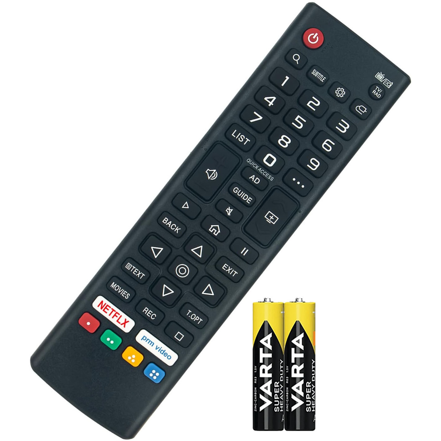 Telecomandă KNTECH, compatibilă NEI Smart, multicolor, butoane dedicate ...