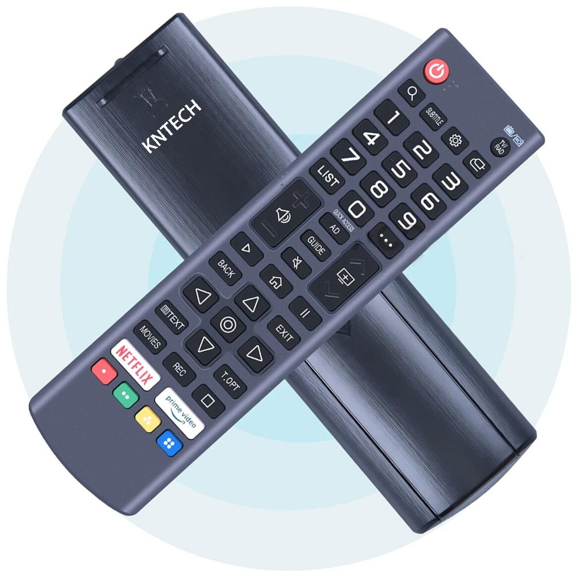 Telecomandă KNTECH, compatibilă NEI Smart, multicolor, butoane dedicate ...