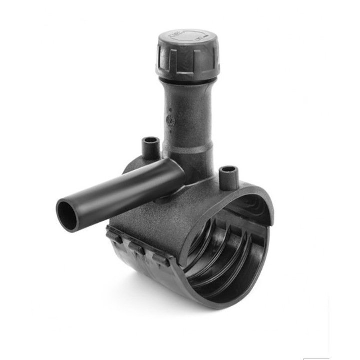 Racord FOX 63/32mm, PE 100-RC, pentru instalatii apa si gaz, 16 bar ...