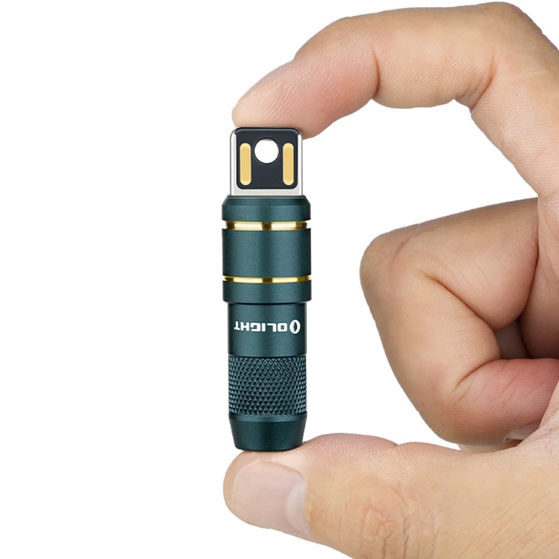 Lanterna breloc Olight iMini 2 Dream Blue, 50 lumeni, EDC - eMAG.ro