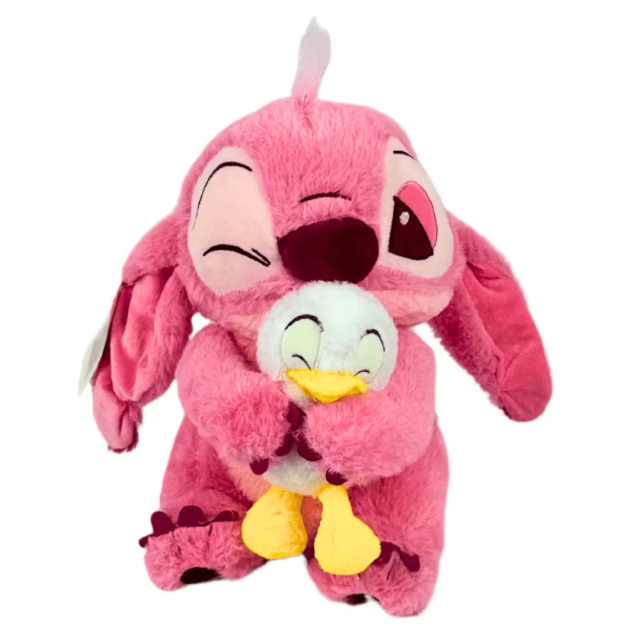 Jucarie Stitch plus cu ratusca 30 cm plus premium, cadou dragalas ...