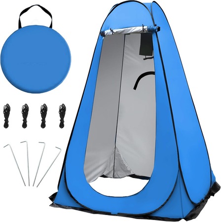 Cort de dus/toaleta/vestiar pliabil cu protectie UV, YSBER®, 1.2X1.2X1 ...