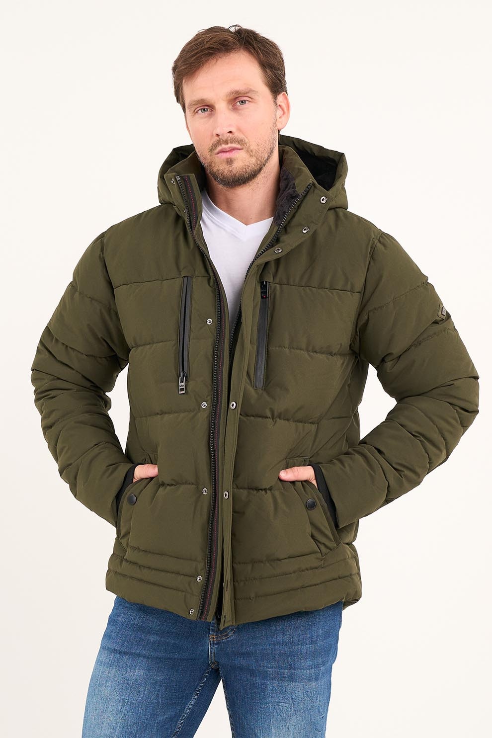 Lee Cooper, Geaca matlasata cu vatelina - eMAG.ro