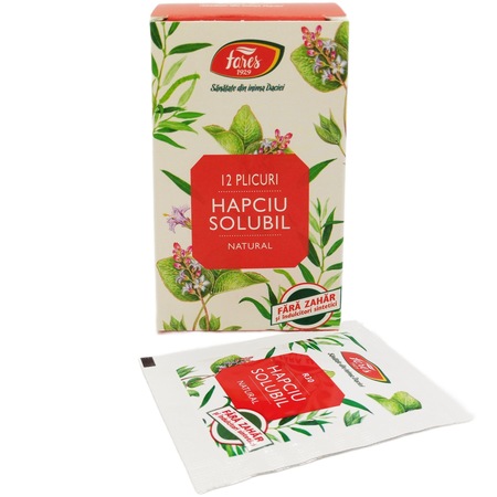 Hapciu Raceala si Gripa, pulbere instant, 12 plicuri x 5g, fara zahar ...