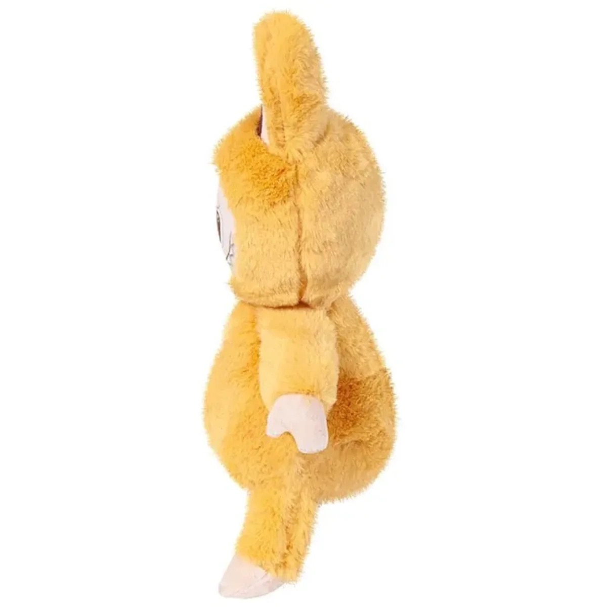 Jucărie Plus Labubu Monstrulet Dragalas, ABYZ, 30cm, Galben cu Detalii ...