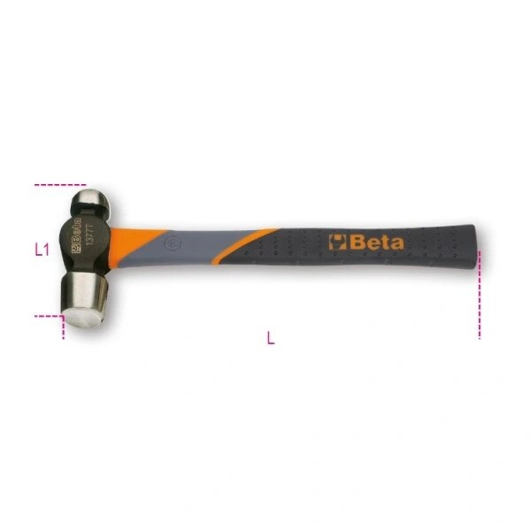 Ciocan Beta 1377, 340g, cap sferic, maner ergonomic - eMAG.ro