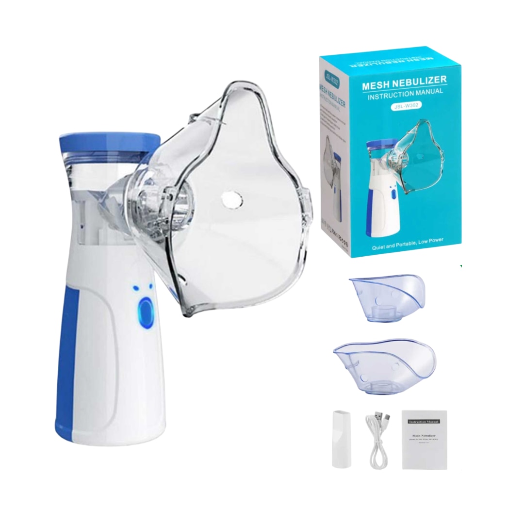 Nebulizator Mesh Portabil, Inhalator Ultrasonic Silentios, Mini ...