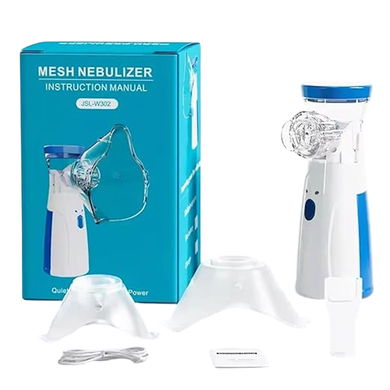Nebulizator Mesh Portabil, Inhalator Ultrasonic Silentios, Mini ...
