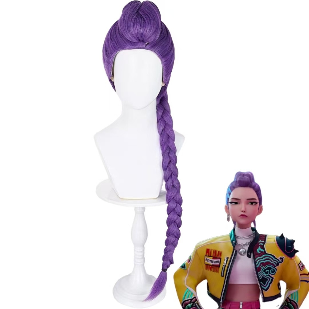 K-POP Witcher Girls, Rumi cosplay jelmez, parókával, 110cm - eMAG.hu