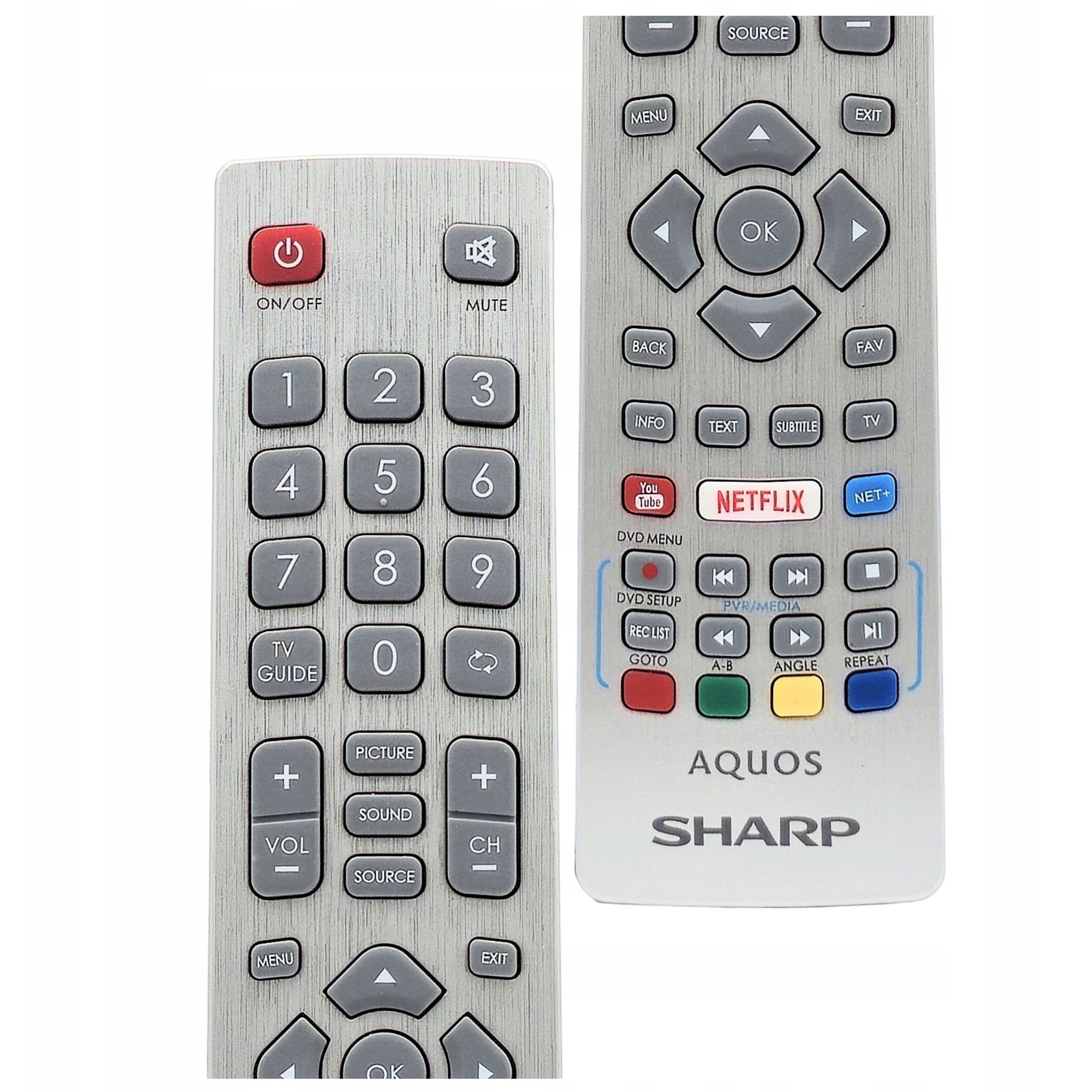 Pilot TV original Sharp Aquos, Plug & Play, design ergonomic, culoare ...