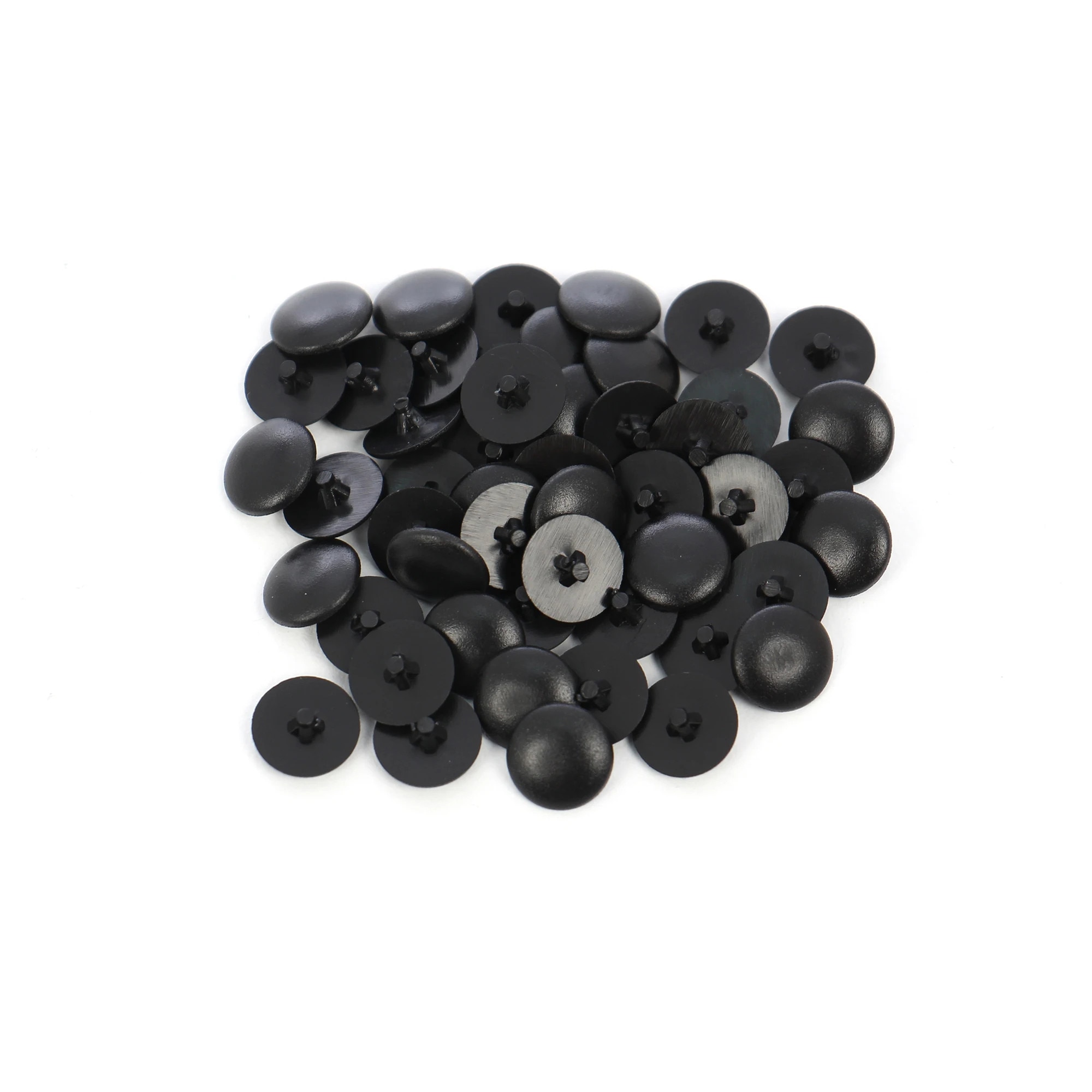 Capac plastic, pentru mascare suruburi mobila, PZ1, negru, set 50 ...