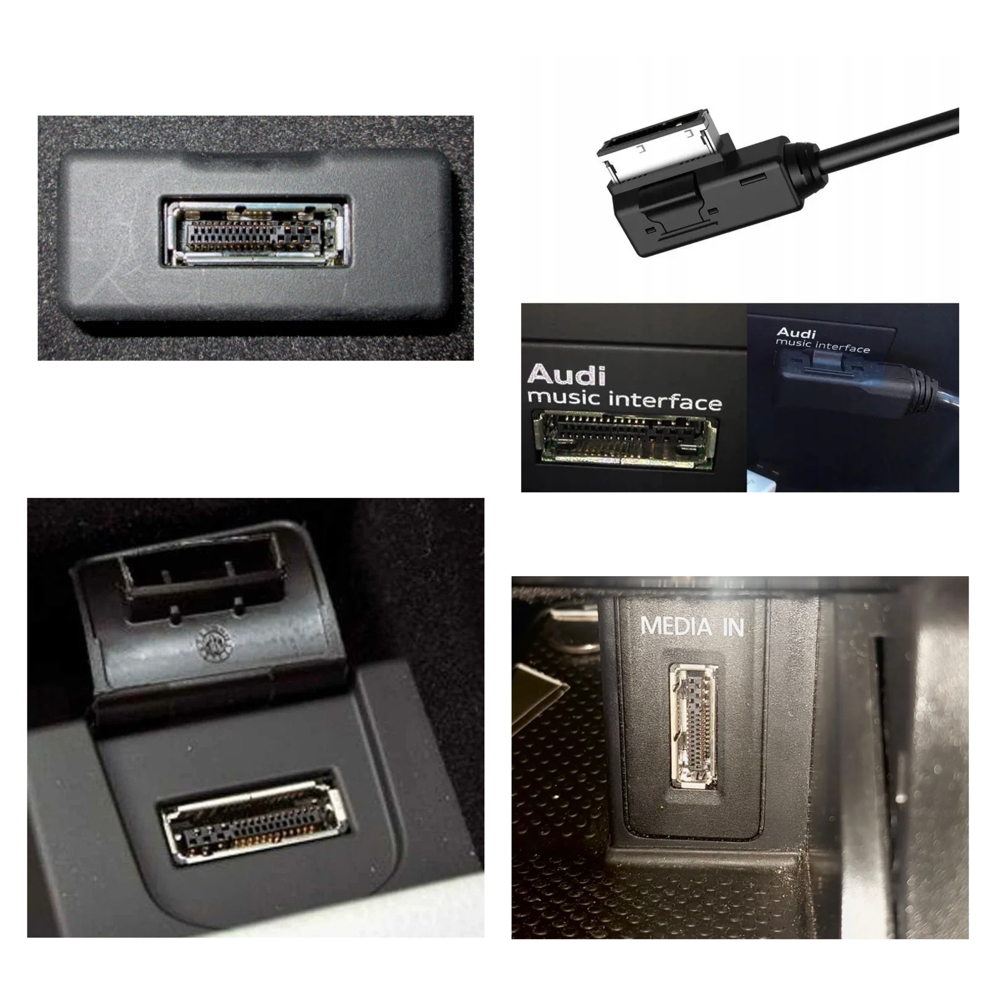 Modul adaptor Bluetooth 5.0 pentru muzica compatibil cu Audi ...