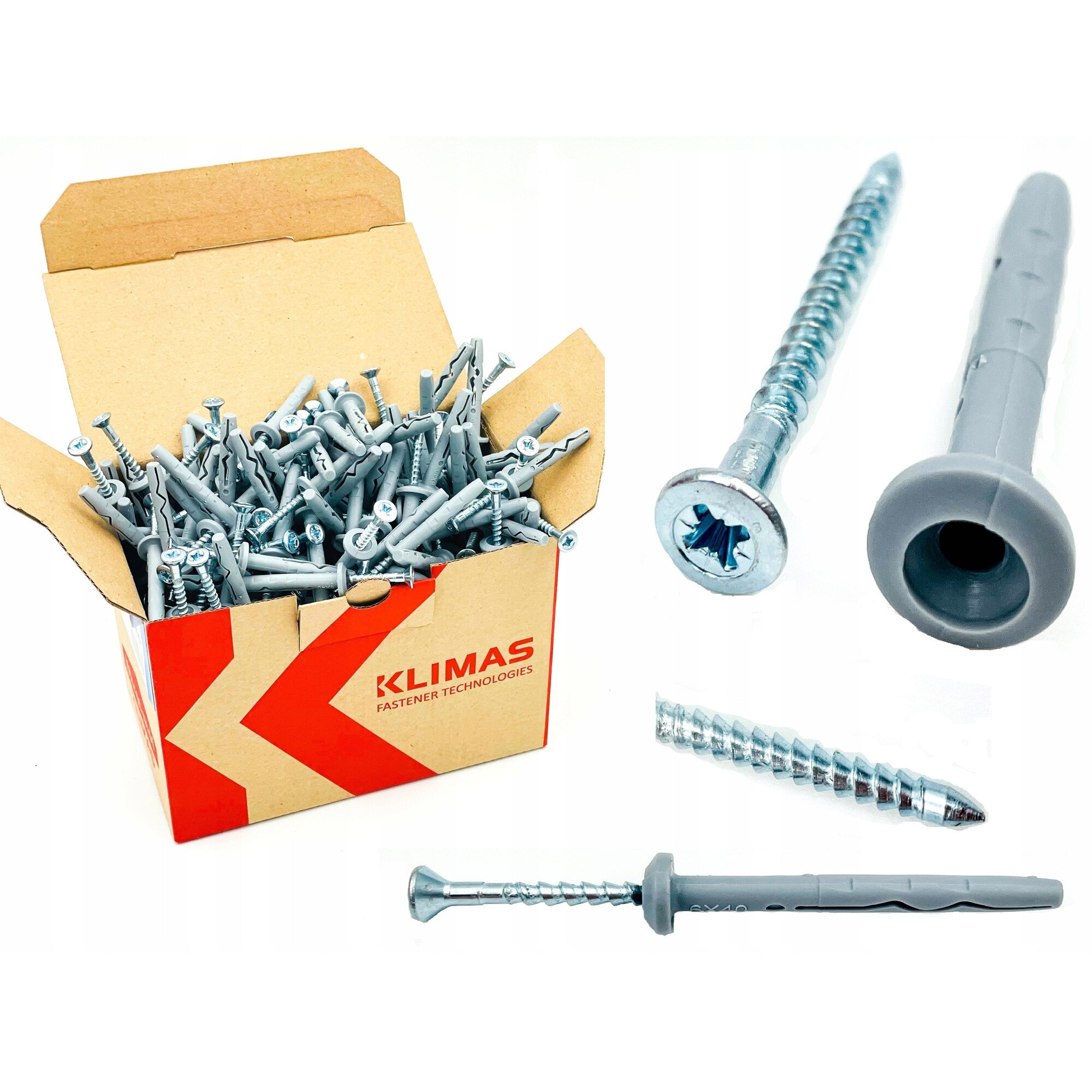 Dibluri de montaj rapid cu guler 5x35mm 200buc. Wkret-met - eMAG.ro