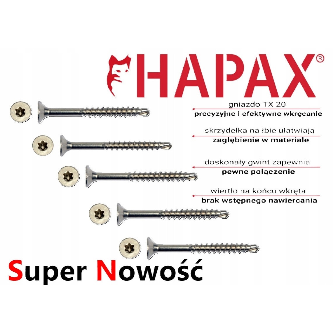 Suruburi autofiletante PGB 4x70 mm, set 200 bucati, pentru lemn si MDF ...