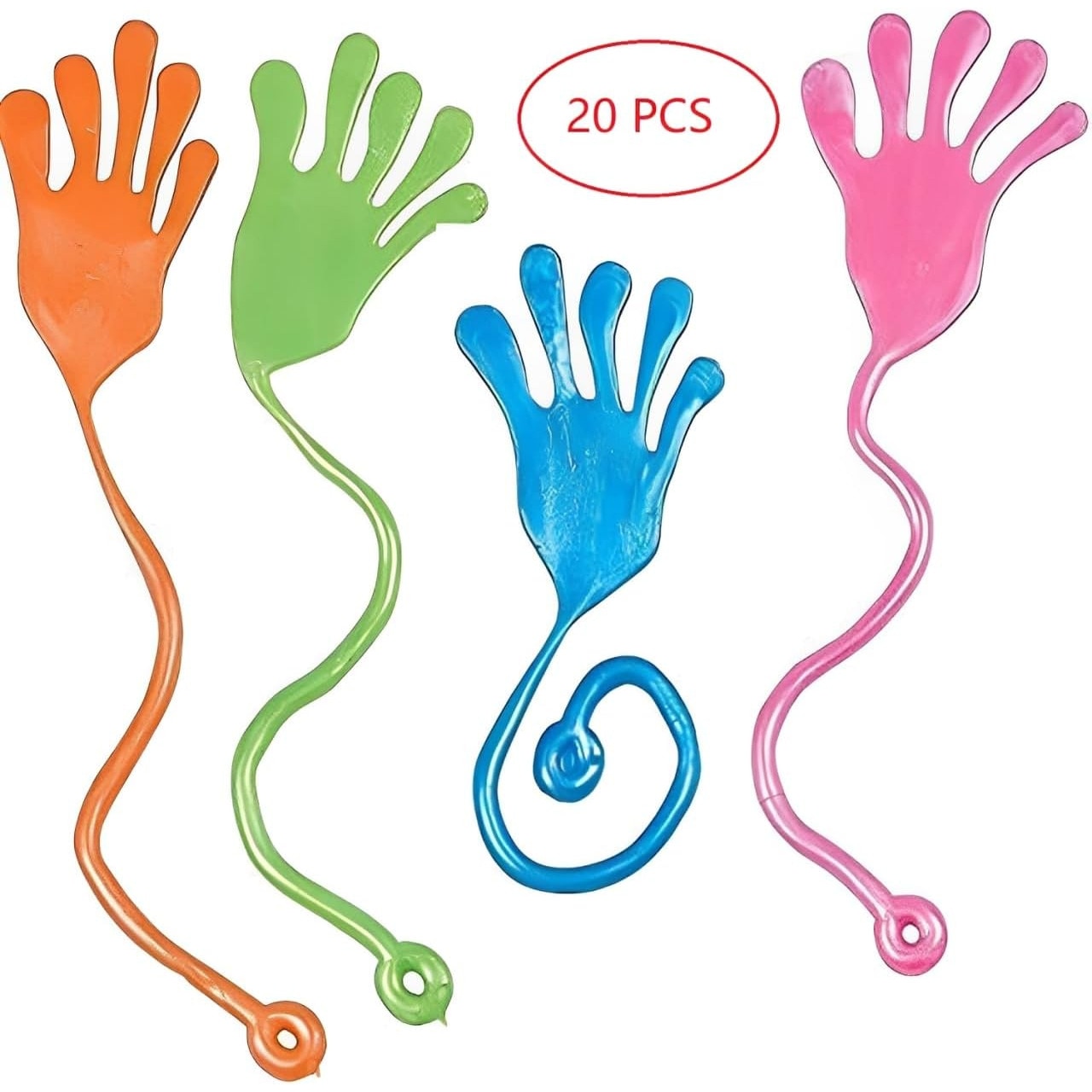 Set 20 piese maini lipicioase XongSyue, jucării interactive, elastice ...