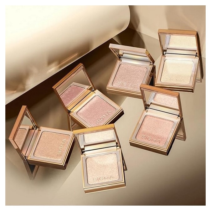 Iluminator Compact Sigma, Rose Glow, 8g, formulă de lungă durată ...