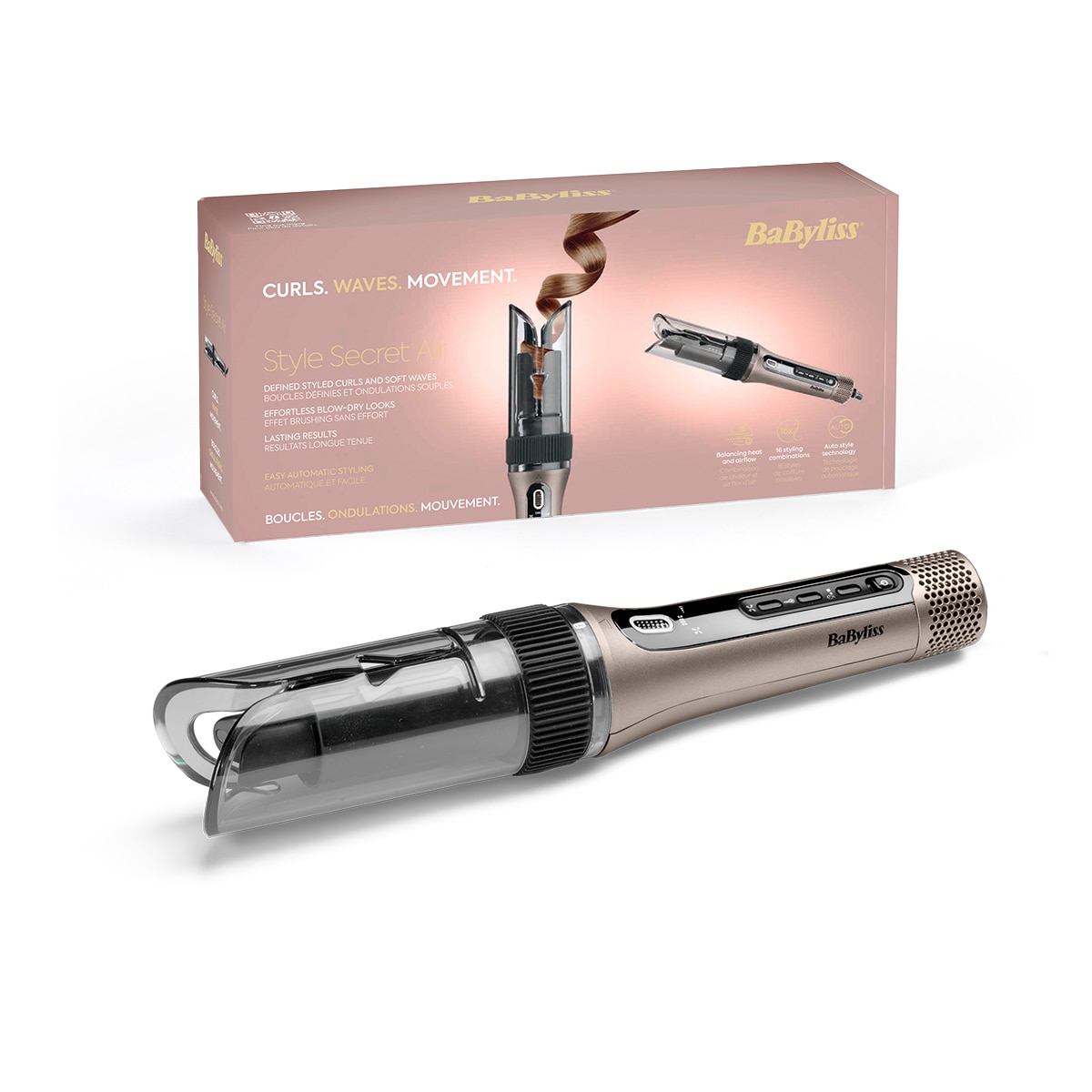 Ondulator automat Style Secret Air C6688E BaByliss - eMAG.ro
