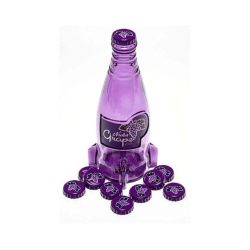 Set replici sticle Nuka Cola Grape cu 10 capsuri, Fallout - eMAG.ro