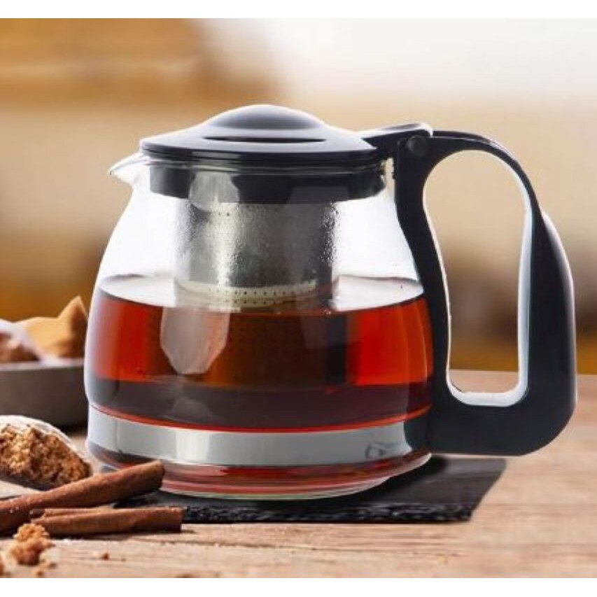 Ceainic din Sticla Transparenta 1250ML - eMAG.ro