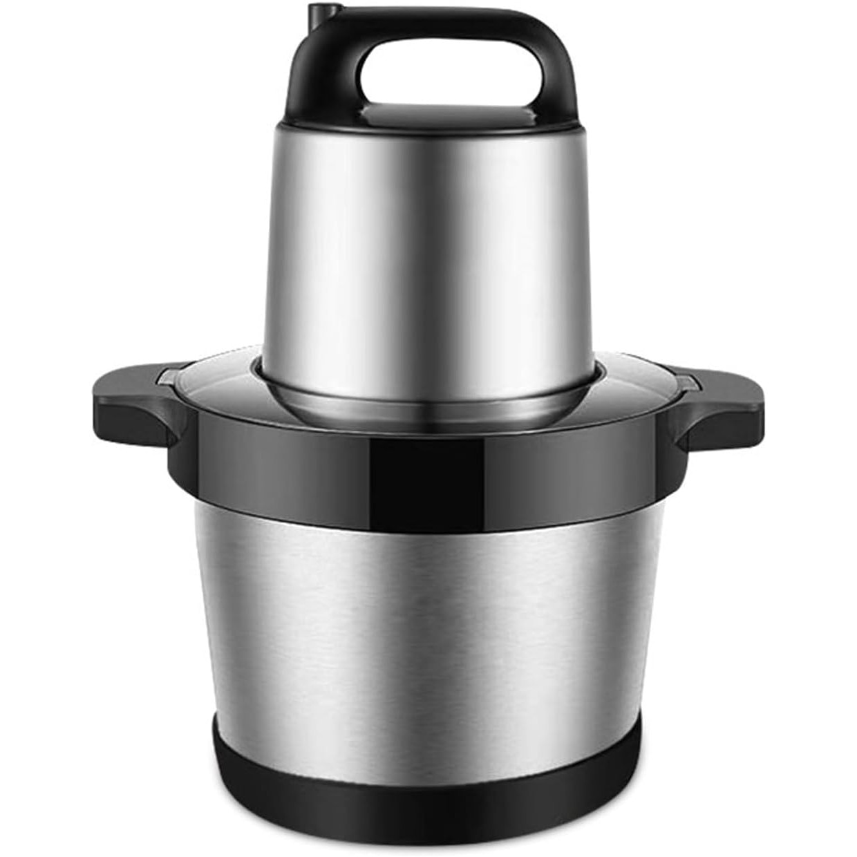 Masina de tocat electrica TodyJeyHo, 6L, 2800W, inox, usor de curatat ...