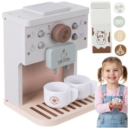 Aparat de cafea de jucarie, Espressor Pentru Copii, Montessori Café ...