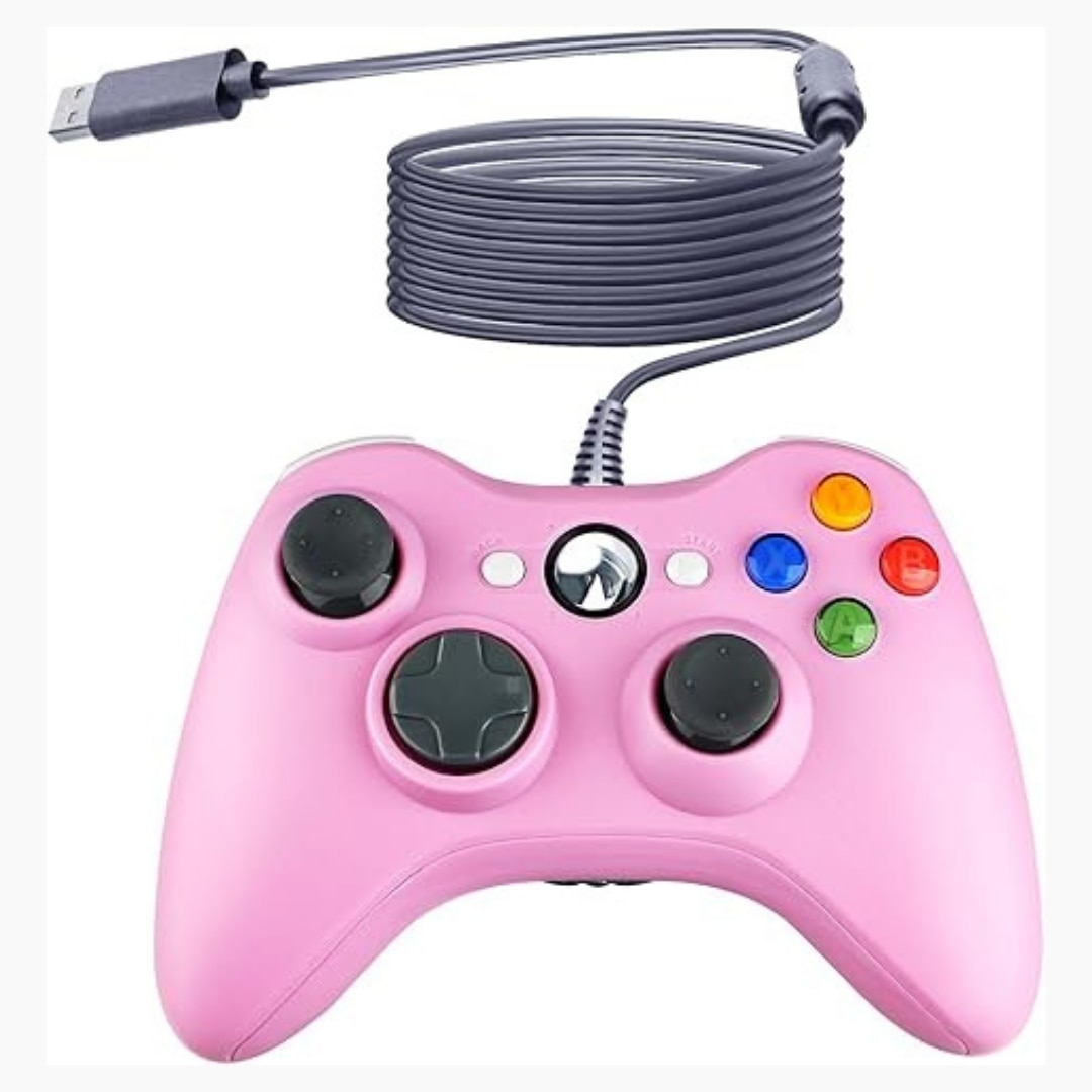 Controller Dual Shock Macvi® pentru PC si Xbox 360 cu stick-uri analog ...