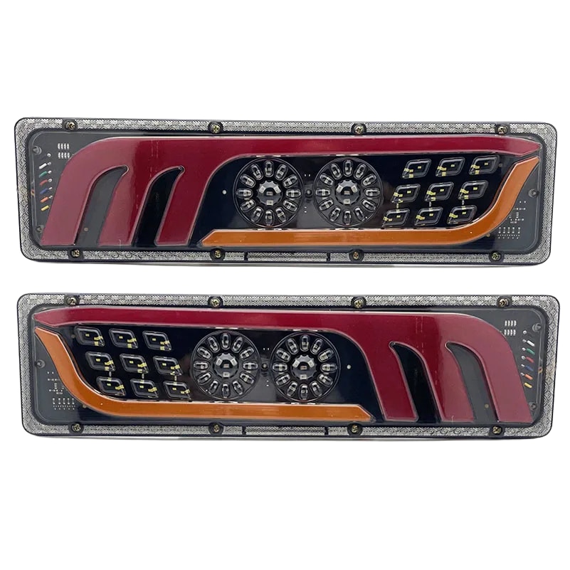 Set Lampi Stopuri Spate, Triple Led 33cm, 5 Functii, Semnalizare ...