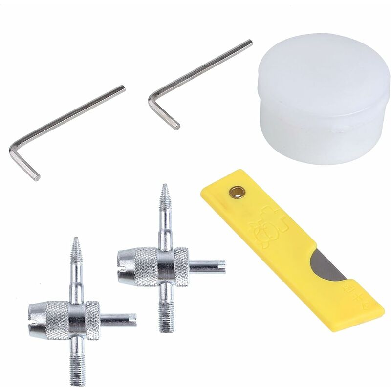 Kit de reparare anvelope auto, multifunctional, set complet, 31.5x21 ...