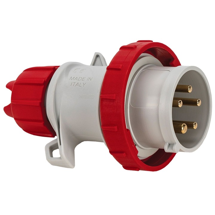 Fisa Portabila Industriala, 3P+N+E, 32A, 400V, 6h, IP67, Cablare cu ...