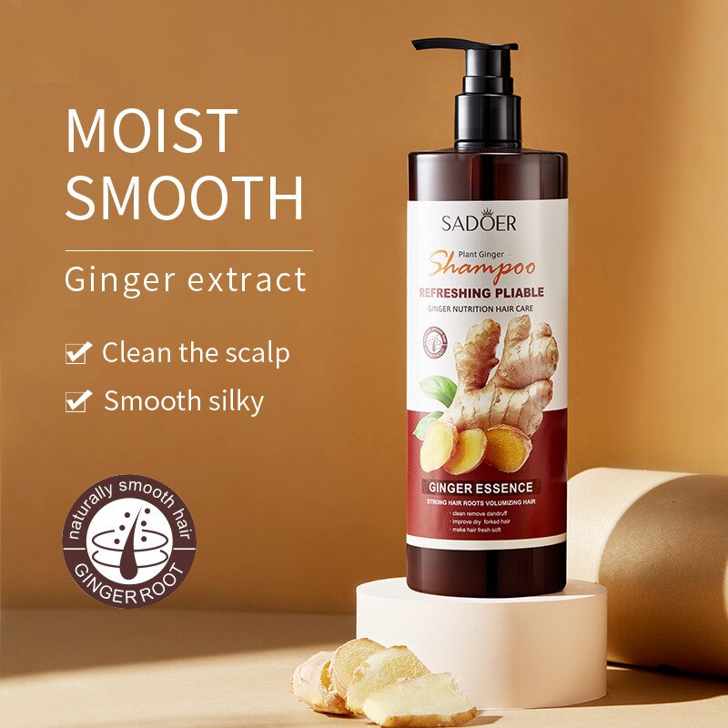 Sampon de par, Ginger Formula, 500ml, ingrijire hidratanta si netezire ...