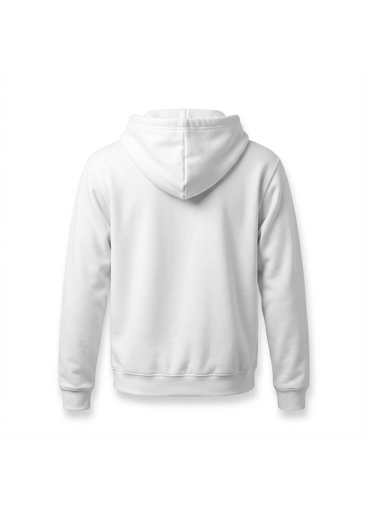 Hanorac alb Bisoi Merch, cu logo - eMAG.ro