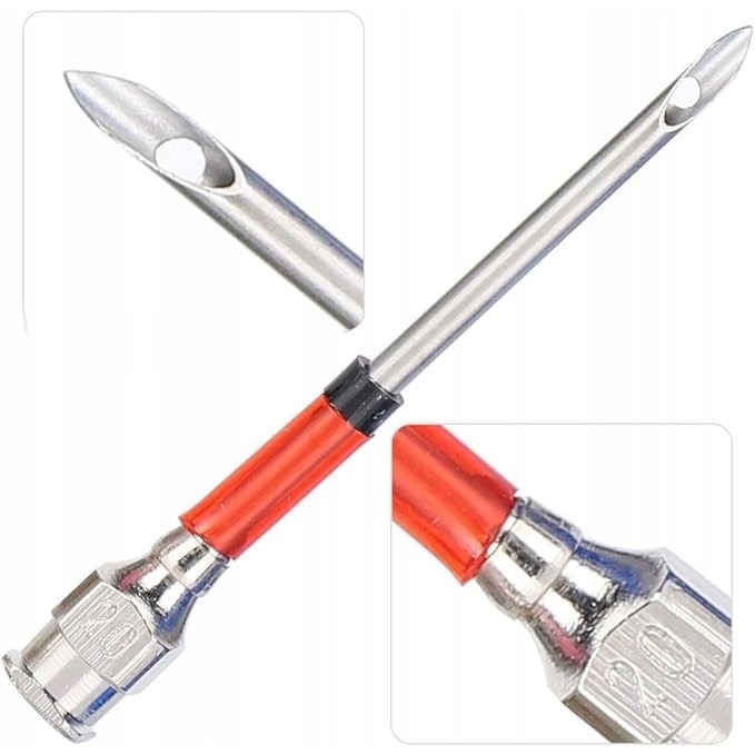 Set 8 Ace Broderie Manuală și Perforare, 7 Grosimi, Oțel, Ergonomic ...