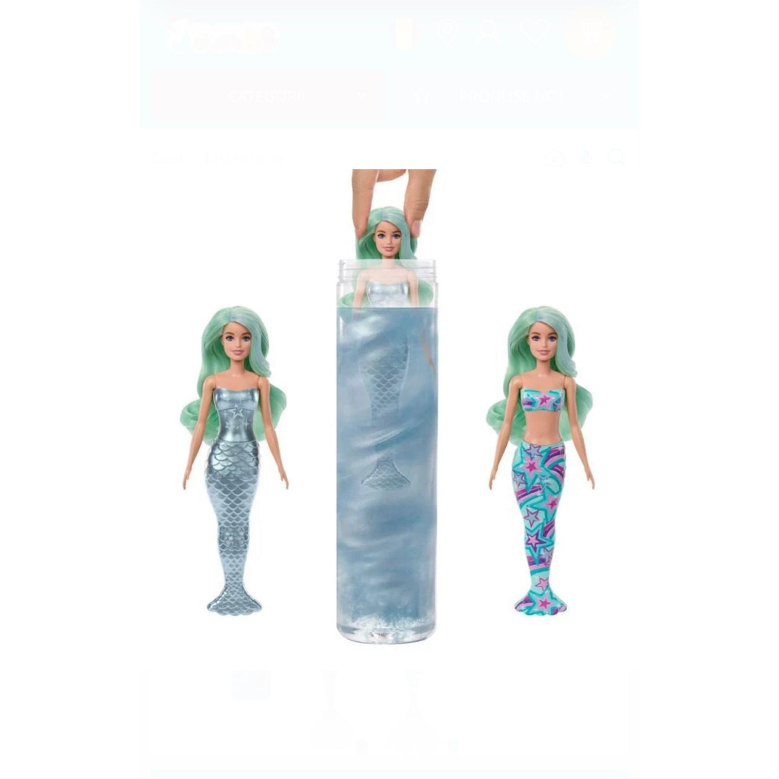 Barbie Color Reveal Papusa Sirena - Mattel - eMAG.ro