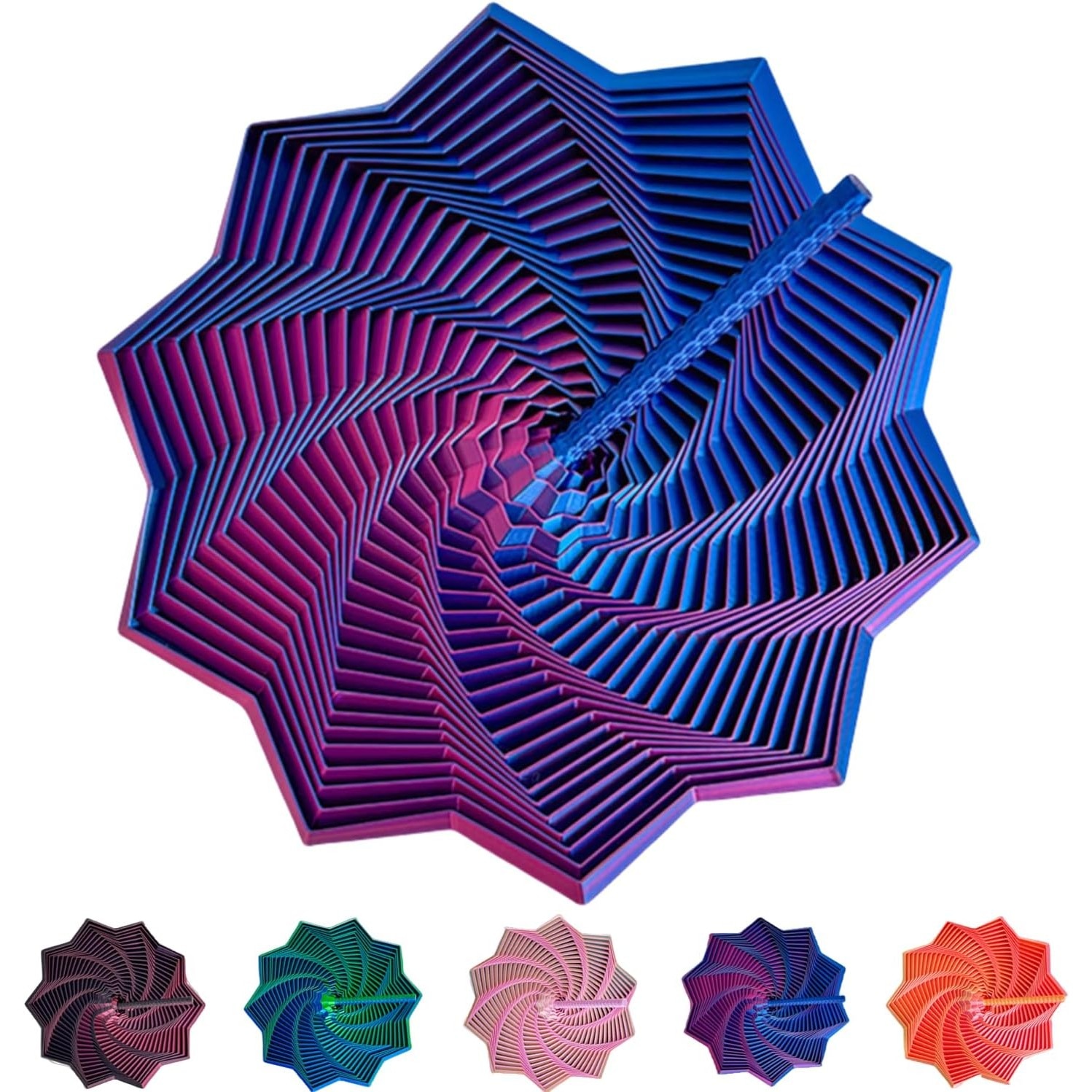 Jucărie Decompresie Flippy Stea 3D, Anti-stress, DuoChrome, 8.6 cm ...