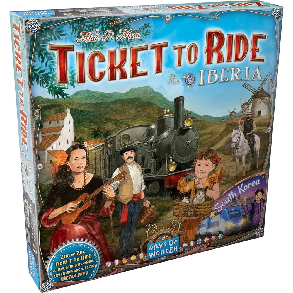 Ticket to Ride: Колекция от карти - Иберия и Южна Корея - eMAG.bg